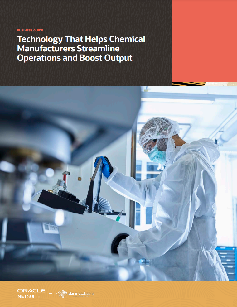 Technology That Helps Chemical Manufacturers Streamline Operations and Boost Output ...