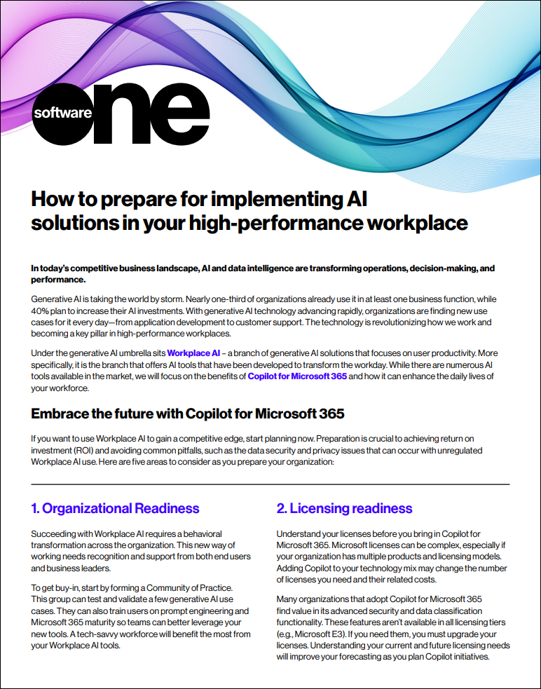 How to prepare for Generative AI in your workplace - WisdomInterface