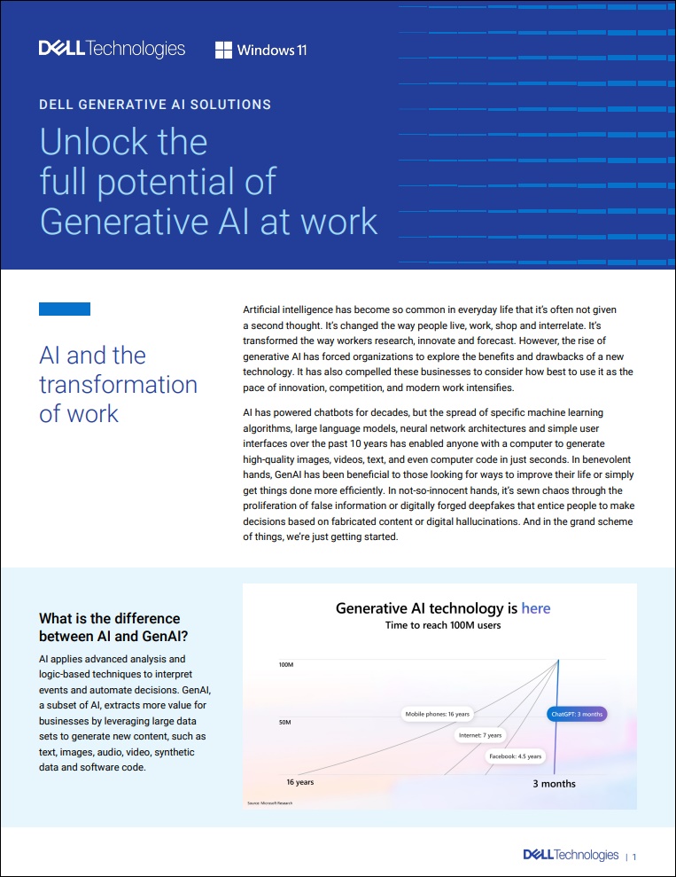 Unlock the full potential of Generative AI at work - WisdomInterface