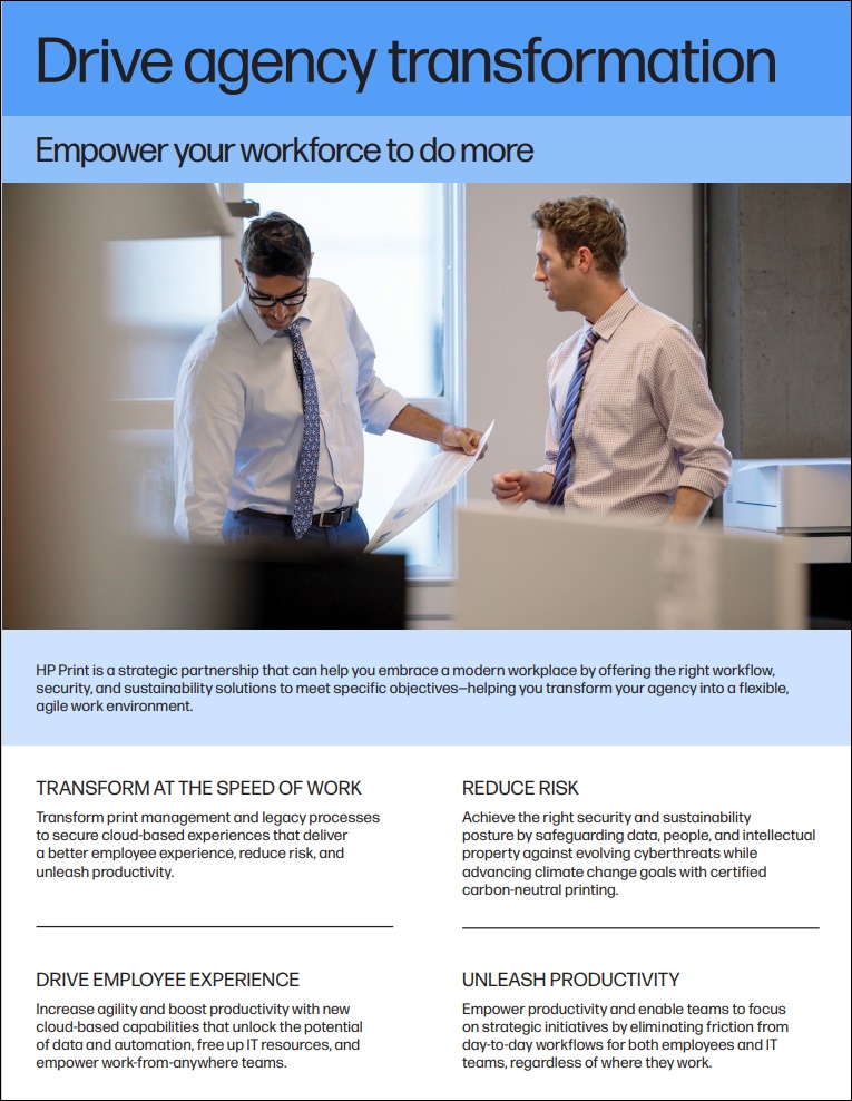 Drive Agency Transformation - WisdomInterface