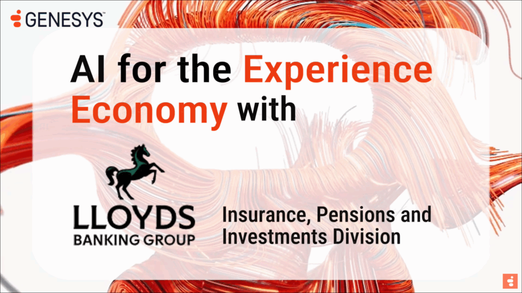 IA et économie de l’expérience : innover avec Lloyds Banking Group ...